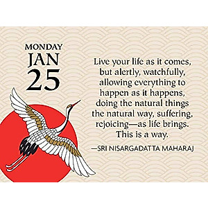 Wisdom of the East 2021 Mini Day-to-Day Calendar
