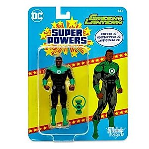 McFarlane Toys DC Super Powers 5-inch Articulated Action Figure Collection (Green Lantern)