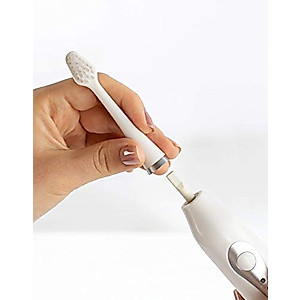 Supersmile Series II LS45 Replacement Brush Heads for Sonic Pulse Toothbrush - Patented 45° Soft Bristles Deliver Professional Teeth Cleaning - No Sensitivity (White, 2 Count)