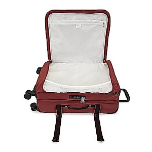 Kipling Women's Spontaneous Medium 4 Wheel LuGGage Flaring Rust