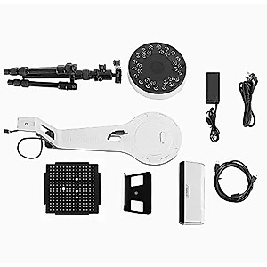 Shining3D [ EinScan-SP ] White Light Desktop 3D Scanner with Solid Edge SHINING3D Edition CAD Software, 0.05mm Accuracy, 4s Scan Speed, 1200mm Cubic Max Scan Volume, Fixed/Auto Scan Mode