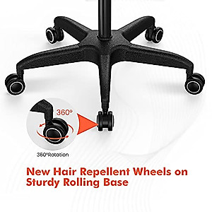 TASALON Facial Steamer on Wheels - Face Steamer for Professional Skin Rejuvenation, Facial Steamer Kit for Home, Spa, Beauty Clinic - Warm Mist, Ozone Face Humidifier - Pore Opener and Skin Cleanser