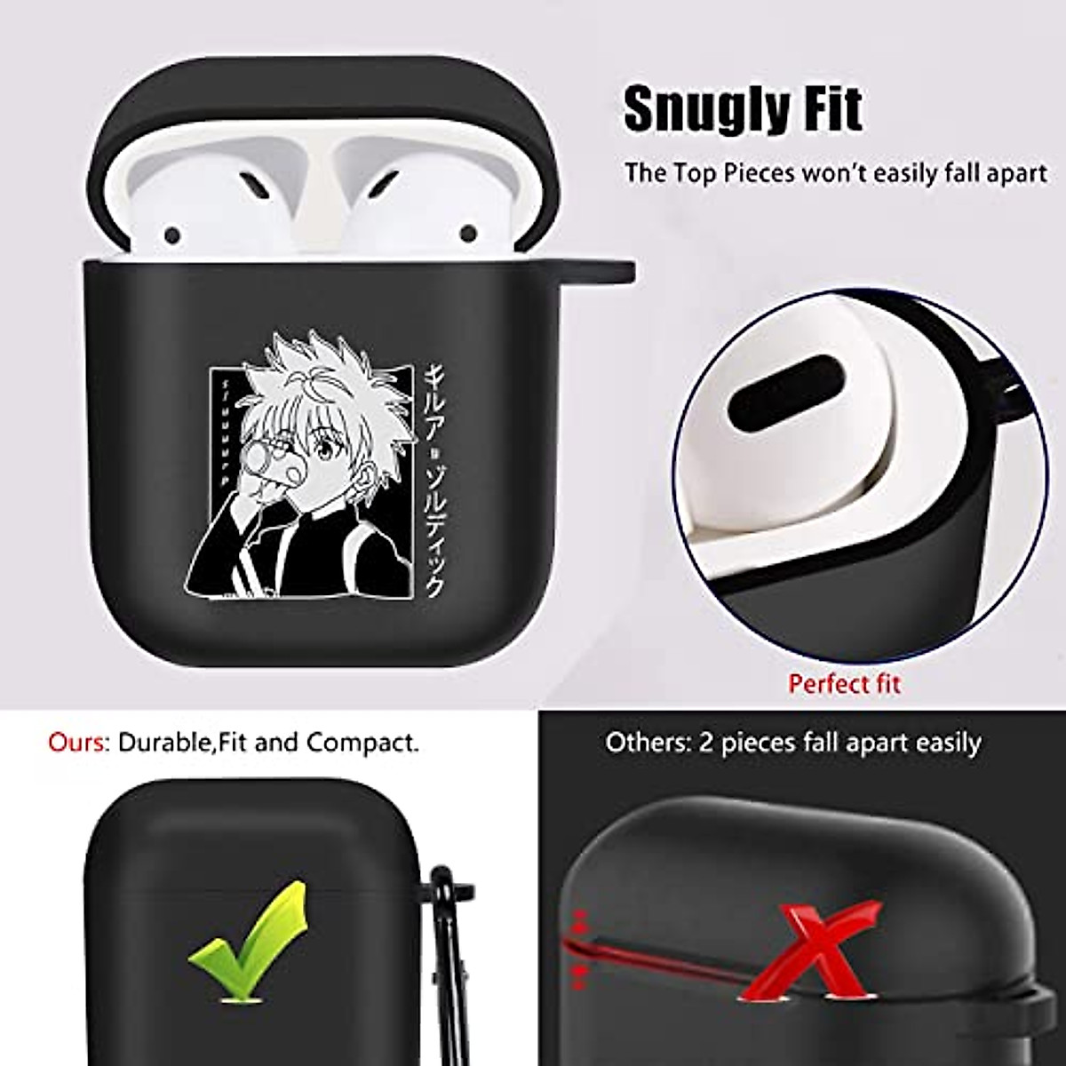 JoySolar for AirPod 2/1 IMD Hard Case Design Character Funny Cool Kawaii Cartoon Fashion Cute Unique Chic Aesthetic for AirPods Air Pods 2/1 Cover Cases Skin for Boys Girls Youth Teen (Drink Boy)