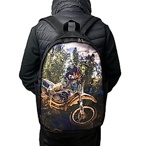 Gay Pride Rainbow Bisexual Unique Outdoor Shoulders Bag Fabric Backpack Multipurpose Daypacks For Adult