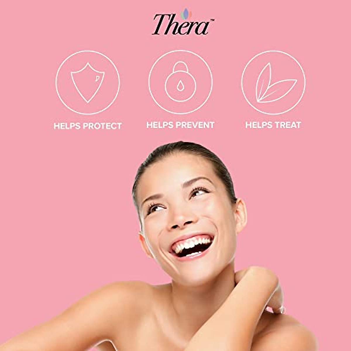 Thera Calazinc Body Shield Skin Cream - Helps Relieve Dry Skin, Chafing, Itching, Irritation - Lavender-Scented, 4 oz Tube, 1 Count