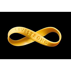 LiveStrong Live Strong Yellow Bracelet Wristband 2 Pack of Size Adult 8 inch L/xl