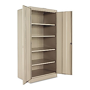 TENNSCO 1480PY 72-Inch High Standard Cabinet, 36w x 24d x 72h, Putty