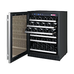 Allavino Wine Refrigerator, 56 Bottle, Stainless Steel