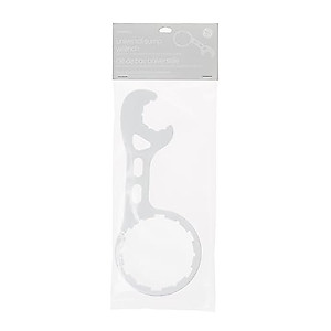 GE UCWRNCH Carbon Wrench Allows for Easy Removal of at-Home Filtration Compatible with Various Water Filter System Models, 1 Count (Pack of 1), White