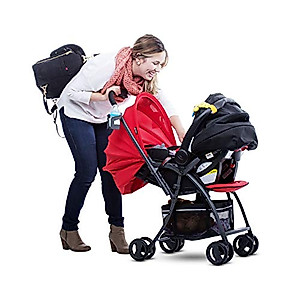 Joovy Balloon Stroller, Red