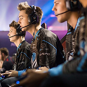 LecLooc A10 A40 Replacement Cable Inline Mute Volume Control for Astro A10/A40/A30/A50 Headsets Cord, Xbox One Play Station 4 PS4 Headphone Audio Extension Cable 6.5 Feet