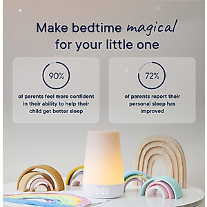 Hatch Rest Baby Sound Machine, Night Light | 2nd Gen | Sleep Trainer, Time-to-Rise Alarm Clock, White Noise Soother, Music & Stories for Nursery, Toddler & Kids Bedroom (Wi-Fi)