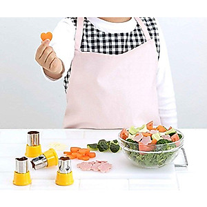 Simomurakihan Cookies & Vegetable Cutters 4pcs (Flowers, Stars, Hearts, Bear) 20830