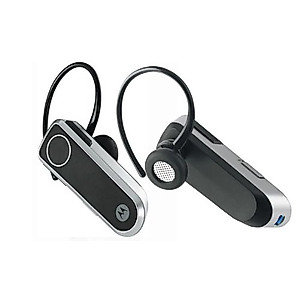 4 Round Black Ear Gels Ear Buds Compatible with Motorola Headsets H270 H371 H375 H385 H390 H560 H620 H680 H681 H685