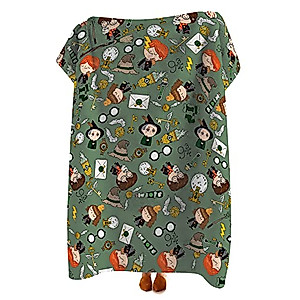 Ucokod Cartoon Throw Blanket Super Soft Fuzzy Cozy Flannel Blanket for Couch Sofa Couch Bed Lightweight Microfiberat Chair Nap Blanket All Seasons Green 40x50 Inches