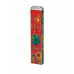 Studio M Be Kind 13" Mini Art Pole Small Decorative Indoor/Outdoor Garden Post, Great Gift, Stake Included for Easy Installation, No Digging Necessary - Made in The USA