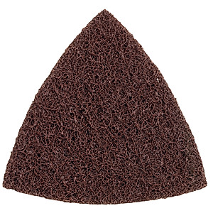 BOSCH CS101 Coarse Triangle Finishing Pad for Corner Sander, Brown