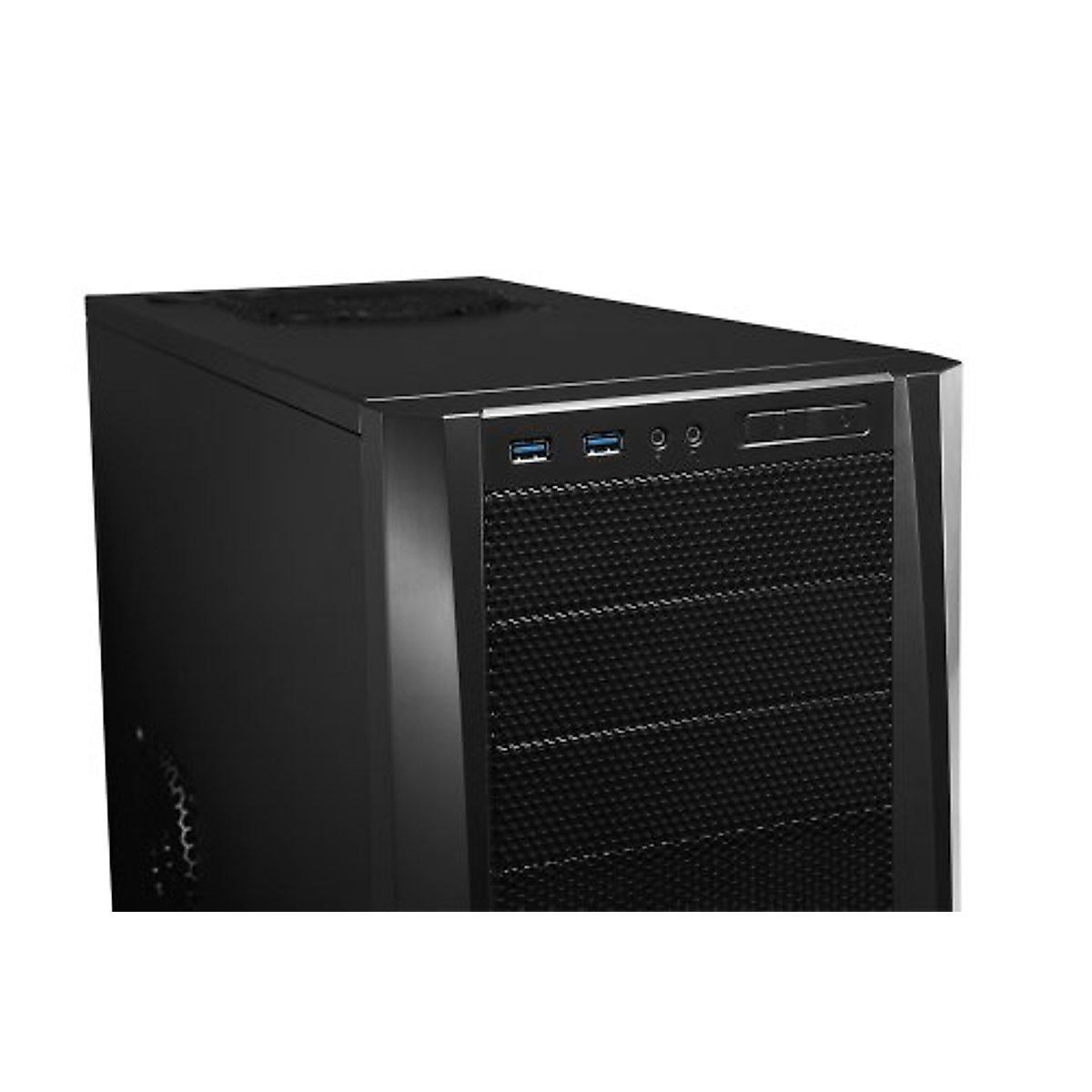 Antec Gaming Series Three Hundred Two Mid-Tower PC/Gaming Computer Case with 9 Tool-Less Drive Bays, 2 SSD, 120/140mm Fans x 2 Pre-Installed, 4 Fan Mounts for ATX, M-ATX and Mini-ITX,Black