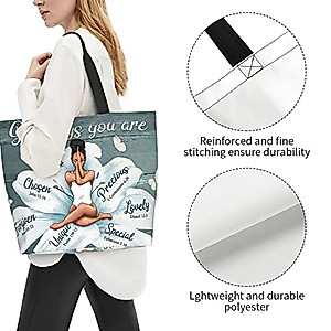 Tote Bag for Women Shoulder Handbag Fashion Woman Tote Bag Shoulder Handbag Black Queen Girl Tote Bag Shoulder Handbag