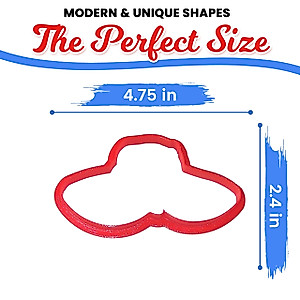 Wide Brimmed Sun Hat Cookie Cutter 4.75 Inch - Hand Made in the USA by Foose