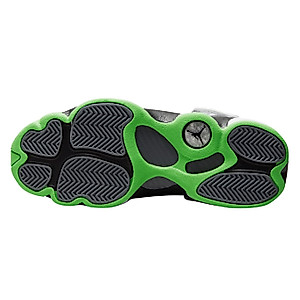 Big Kid's Jordan 6 Rings White/Green Strike-Black (323419 130) - 5