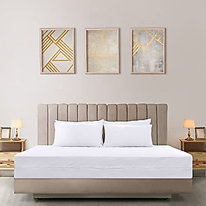 Utopia Bedding Zippered Mattress Encasement Queen - 100% Waterproof and Bed Bug Proof Mattress Protector - Absorbent, Six-Sided Mattress Cover