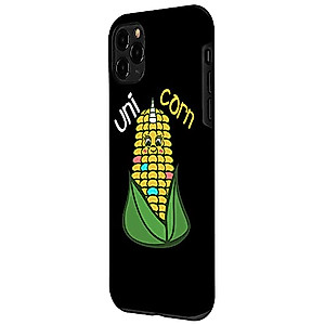 iPhone 11 Pro Cool Uni Corn | Funny Maize Magical Horned Horse Joke Gift Case