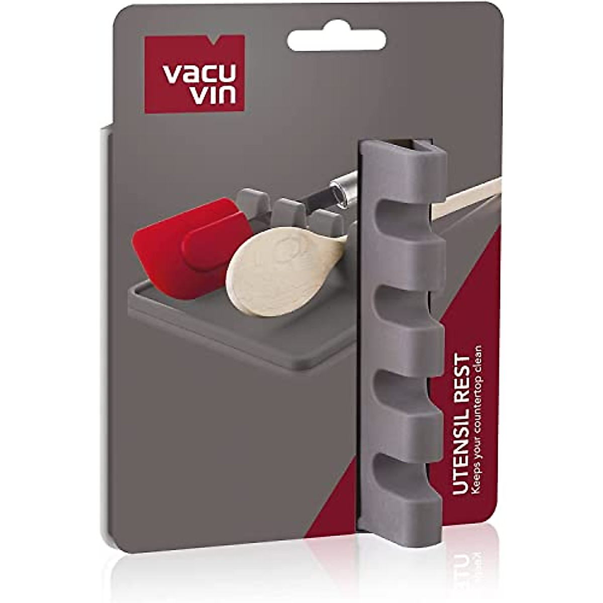 Tomorrow's Kitchen Silicone Utensil Rest, Grey (46703606)