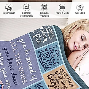 Happy Retirement Gifts for Women/Men 2023, Best Retirement Gifts for Women, Retired Gifts for Women, Farewell Gifts for Coworkers, Coworker Leaving Gifts for Women, Retirement Blanket 60”x50”