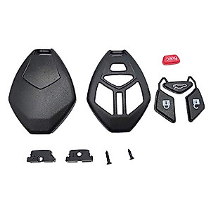 Keyless Entry Replacement Key Fob Cover Case fits for Mitsubishi Lancer Outlander 2007-2012 2006-2007 Eclipse 2006-2007 Galant Endeavor Remote Key Fob Shell