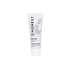 The Honest Company Moisturizing Hand Cream | Antioxidant-Packed for Dry Skin | Hypoallergenic, Dermatologist Tested, Cruelty Free | Lavender, 1.7 fl oz