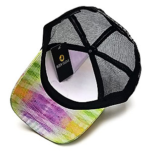 Body Glove Kaleidoscope Trucker Snapback Hat, Adjustable Multicolor Cap