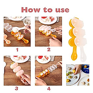 Cute Cat Sushi Mold for Kids, Musubi Maker Press, Rice Ball Mold Shaker, Classic Triangle Rice Ball Maker Mold Kit for DIY Fun Lunch Box Picnic Tool (CAT)