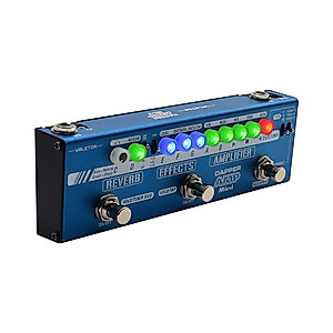 VALETON Dapper Amp Mini Digital Modeling Preamp Amplifier Modeler Guitar Multi-Effects Pedal with Chorus Delay Tremolo Reverb