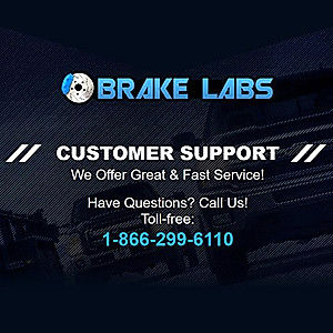 PowerSport Front Rear Brakes and Rotors Kit |Front Rear Brake Pads| Brake Rotors and Pads| Ceramic Brake Pads and Rotors |fits 2010-2015 Chevrolet Camaro