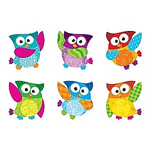 TREND enterprises, Inc. Owl-Stars! Classic Accents Variety Pack, 36 ct