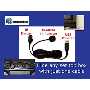 USB Powered Infrared Repeater: Hide Your Set top Box