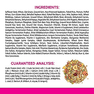 Vitakraft Vita Smart Gourmet Conure Food - Vitamin-Fortified - Daily Pet Bird Food for Conures and Small Parrots