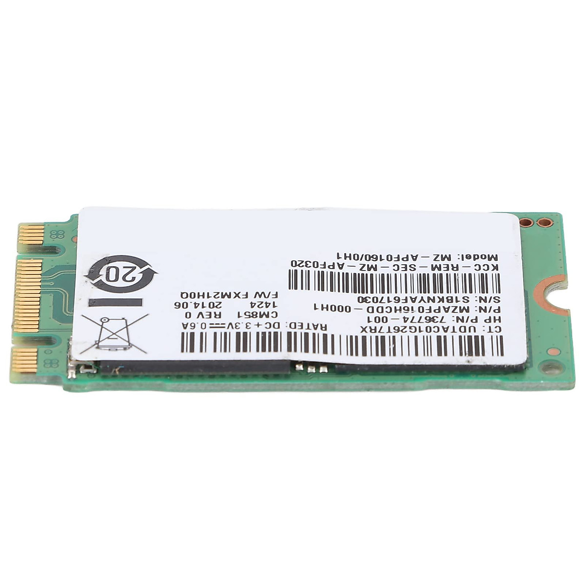 Internal Solid State Drive,Hard Drive 16GB M.2 2242 Large Capacity Design Strong Performance Computer Accessories for Mini PC Notebooks Tablets PC