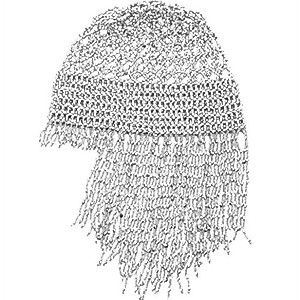 DEMON BABY 2022 Party Wedding Handmade Egyptian Cleopatra Belly Dance Beaded Headpiece(Silver)