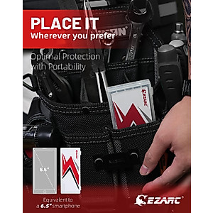 EZARC Jigsaw Blades Set 30pcs with Storage Case, Assorted T-Shank Replacement Jig Saw Blades for Cutting Wood, Plastic and Metal