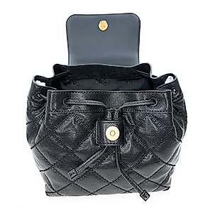 Tory Burch Women's Quilted Willa Backpack (Black)