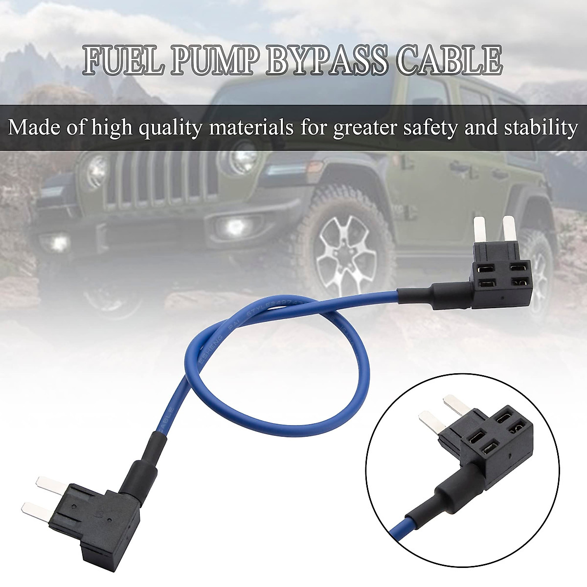 TIPM Repair Fuel Pump Relay Bypass Cable Kit Compatible with Dodge Ram 1500 2500 3500 Routan 2011 2012 Replace CBWPR091AA Town & Country Grand Cherokee Wrangler