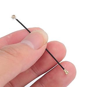 753 10Pcs IPEX4 MH4 Gen4 UFL Female to IPEX1 Cable, IPEX-4 IPEX MHF4 Gen4 UFL Female to IPEX-1 Connector for AX200/9260 8265