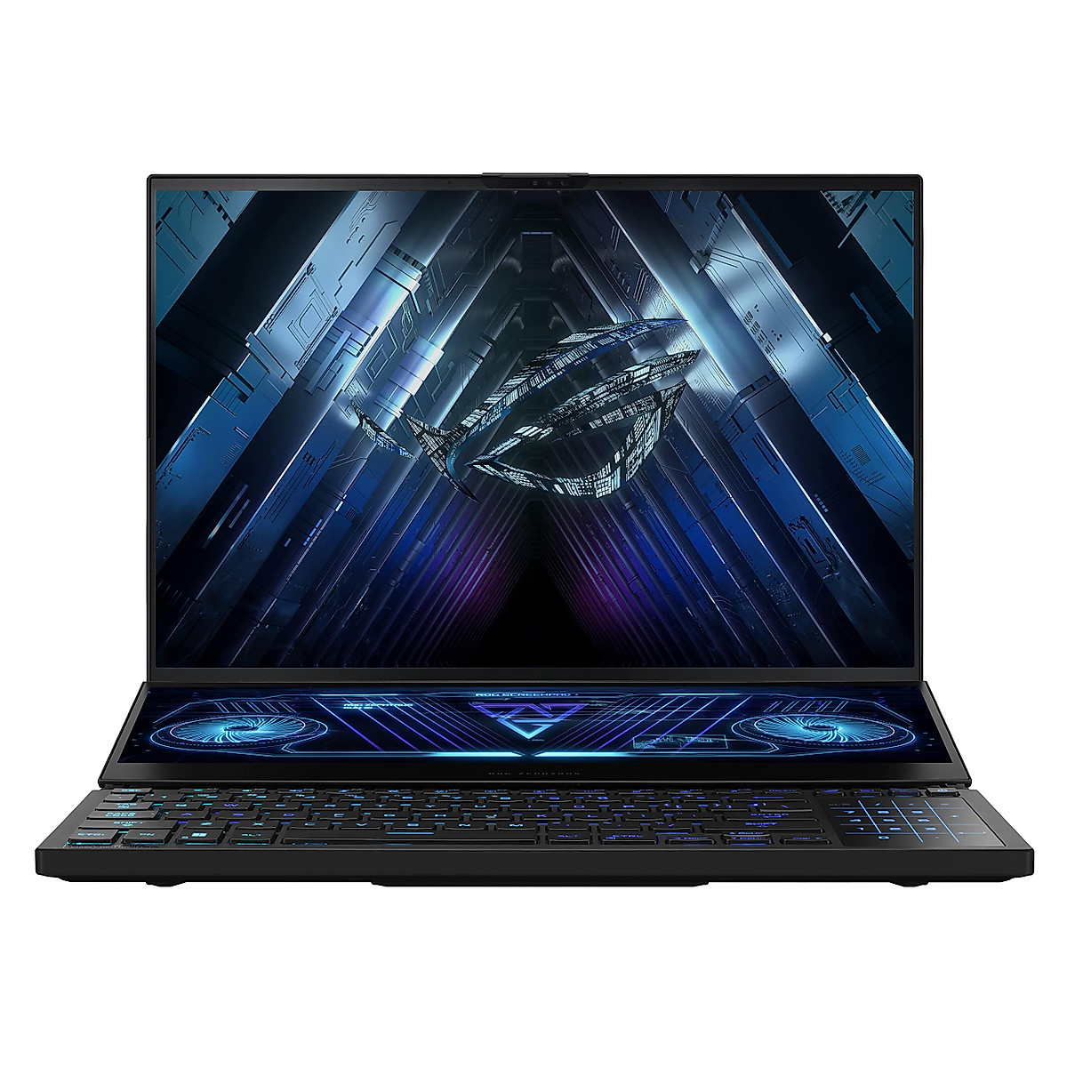 ASUS ROG Zephyrus Duo 16 GX650 GX 16.0" 240Hz WQXGA Gaming Laptop (AMD Ryzen 9 7945HX 16-Core, 64GB DDR5, 2x2TB PCIe SSD RAID 0, GeForce RTX 4080 12GB, Per Key RGB KYB, Win10P) w/Dockztorm Dock