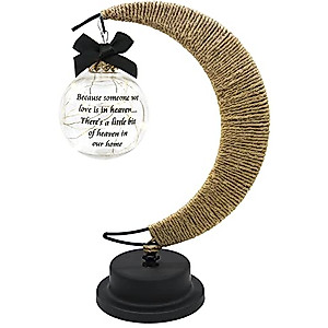 Mayamila Sympathy Gifts Memorial Moon Lamp Gifts in Memory of Loved One Bereavement Gifts Remembrance Gifts Condolence Gifts for Loss of Mother, Loss of Father