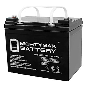Mighty Max Battery 12V 35AH SLA Internal Thread Battery Replacement for Werker WKA12-35C