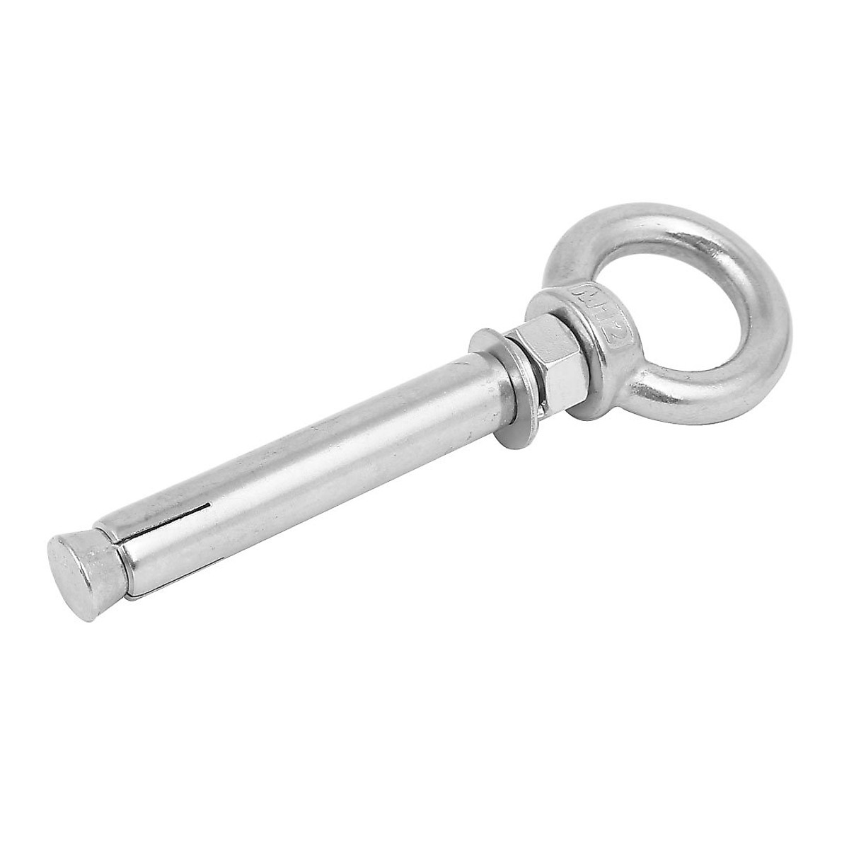 uxcell M12 x 120mm 304 Stainless Steel Sleeve Anchor Concrete Expansion Eye Bolt
