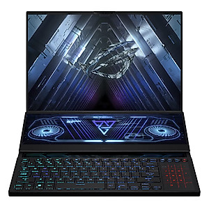 ASUS ROG Zephyrus Duo 16 Gaming Laptop, 16” 165Hz ROG Nebula HDR QHD 16:10 Display, NVIDIA GeForce RTX 3080 Ti, AMD Ryzen 9 6900HX, 32GB DDR5, 2TB SSD, Windows 11 Pro, GX650RX-XS97 (Renewed)