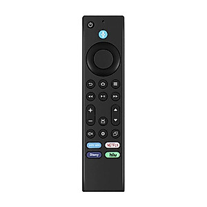 Replacement Voice Remote Control Requires Compatible with Amazon Smart TV Omni Series/ 4-Series/Omni QLED Series, Applicable for Insignia Smart TV/Applicable for Toshiba Smart TV